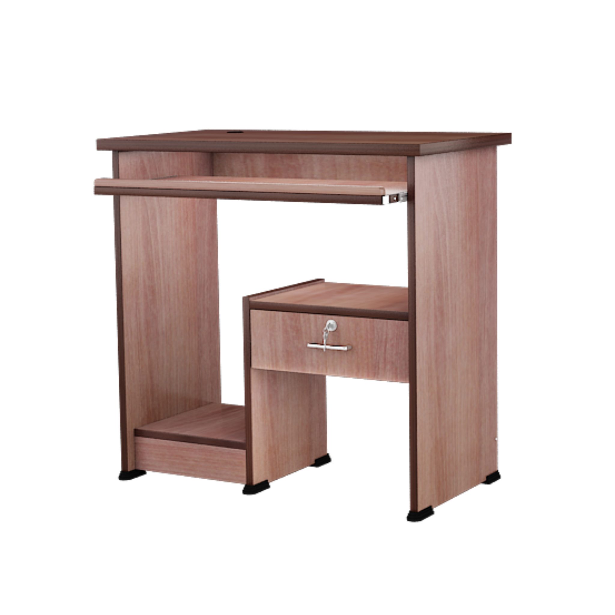 Computer Table Design For Home 48" Computer Table With Hutch And